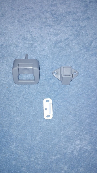 Zamek meblowy kpl. szary 200.90.00.000 FAD - Indeks 4CZPR00-222 - Niewiadów